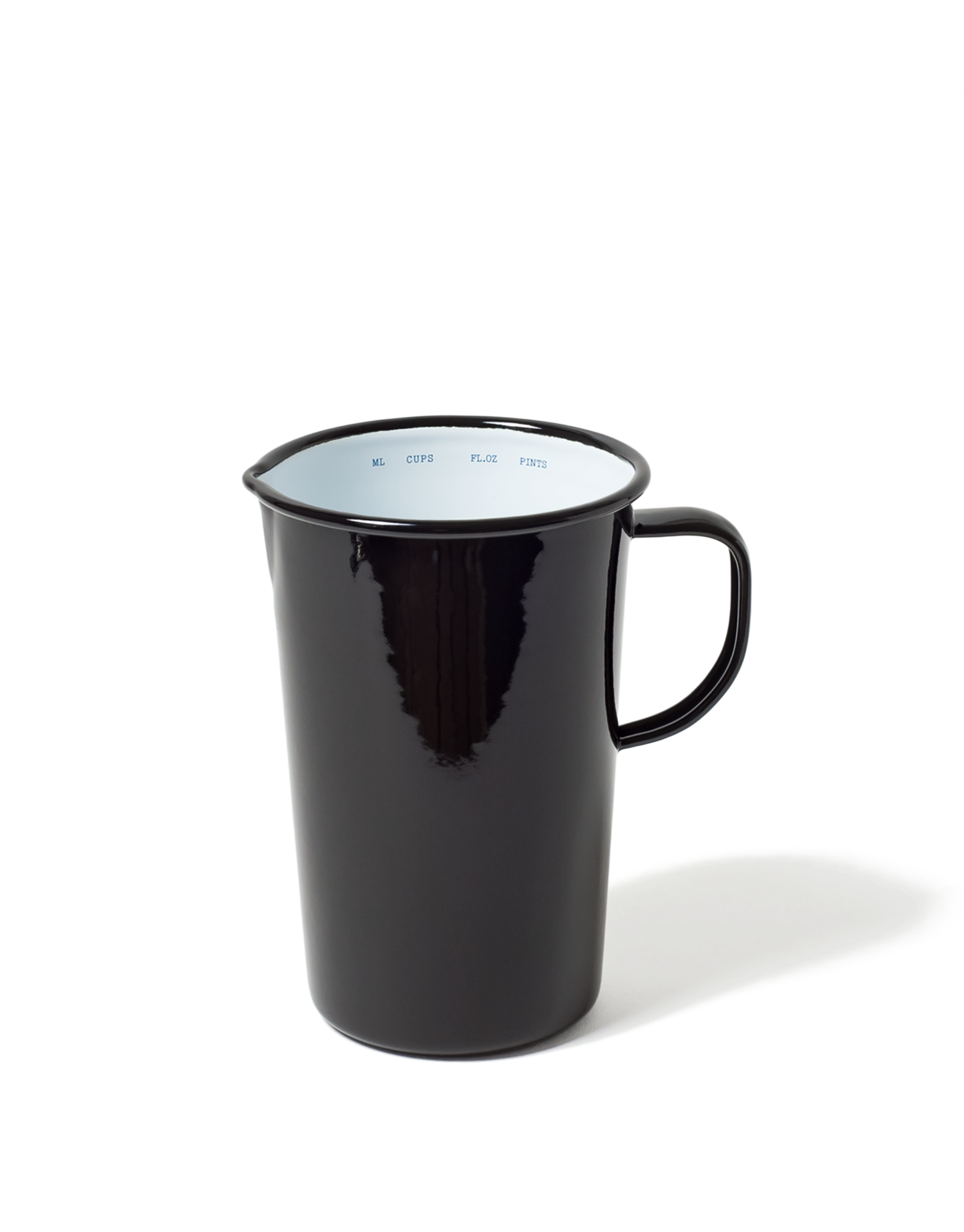 Black 2 Pint Pitcher – BLUE ENAMEL